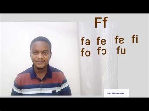 Twi Pronunciation Twi Alphabet Akan Alphabet Pronunciation Words Lesson