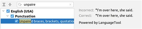 Strange Englishunpairedbracketsrule Incorrect Example · Issue 6034