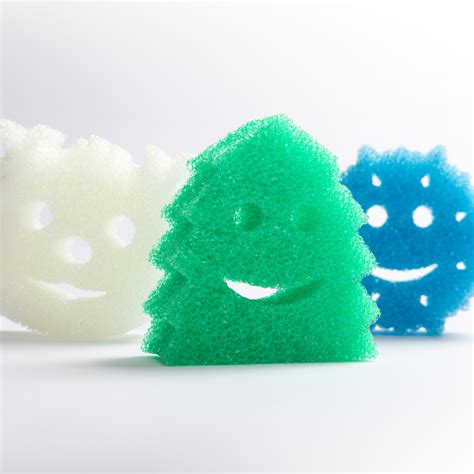Scrub Daddy Christmas Shapes 3pk Scrub Daddy Cleanhq