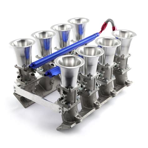Speedmaster Chevy Gm Ls3 Downdraft Efi Stack Satin Intake Manifold