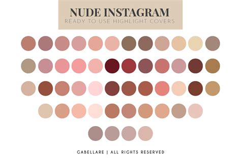 Solid Nude Instagram Highlight Instagram Highlight Icons Highlights Instagram