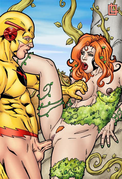 Poison Ivy Gets Banged By Reverse Flash By Leandrocomics Hentai Foundry