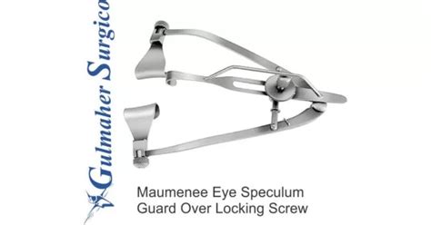 Maumenee Eye Speculum With Locking Screw Eye Instruments