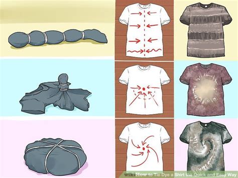 4 Ways To Tie Dye A Shirt The Quick And Easy Way Wikihow Tie Dye