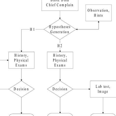 Multiple Hypotheses Decision Flow Of A Clinical Problem Download Scientific Diagram