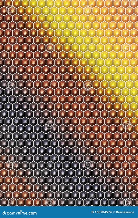 Hexagon Cube Pattern Cover Geometric Card Illustration Stock Illustration Illustration Of