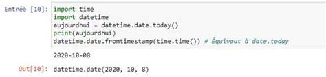 Python comment définir les modules temps Tutoriel Python