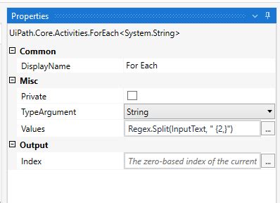 Split Text Seperately Activities UiPath Community Forum