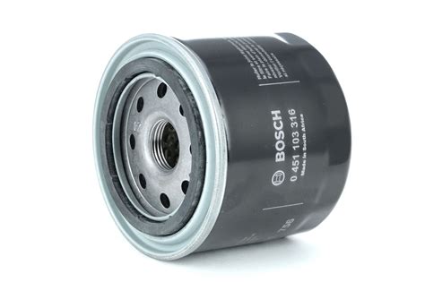 0 451 103 316 BOSCH P 3316 Ölfilter M 20 x 1,5, mit einem ...