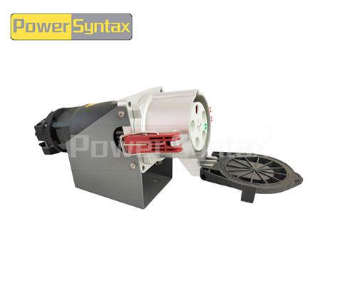 Powersyntax Industrial Power Sockets Shore Power Receptacles 200 Amp 4p