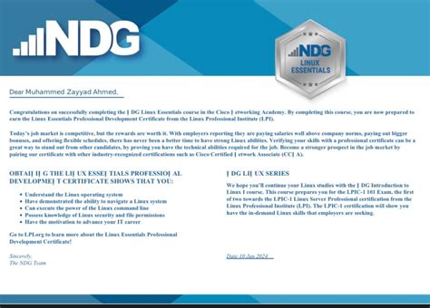 Muhammed Zayyad Ahmed On Linkedin I Just Completed The Cisco Netacad
