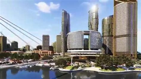 Destination Brisbane Consortium Architectural Flythrough The Cairns Post
