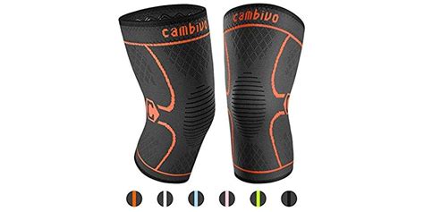 Cambivo 2 Pack Knee Brace M