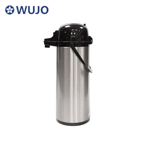 WUJO 1L 1 9L Customized Insulated Stainless Steel Vacuum Pumping Coffee