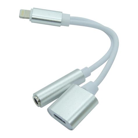 Adaptador Lightning P P E Carregador Iphone Prata R Em Mercado Livre