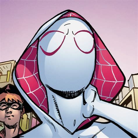 Ghost Spider Icon Spider Gwen Comics Spiderman Art Character Design