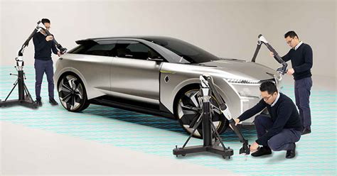 Large Volume Measurement With Portable Measuring Arms Hexagon