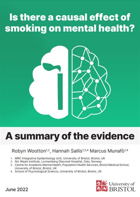 Is There A Causal Effect Of Smoking On Mental Health Ash