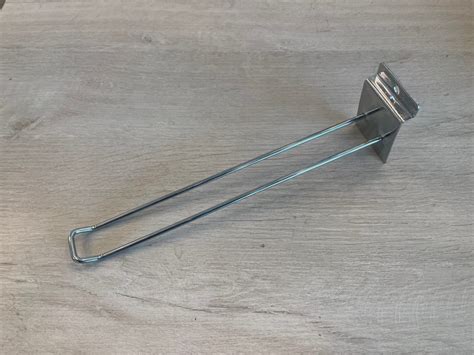 Double Presentation Hook 24 5cm Gwi Goedkoopste Winkelinrichting