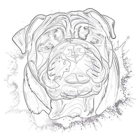 Coloriage Adulte Chien Pages à colorier Mimi Panda