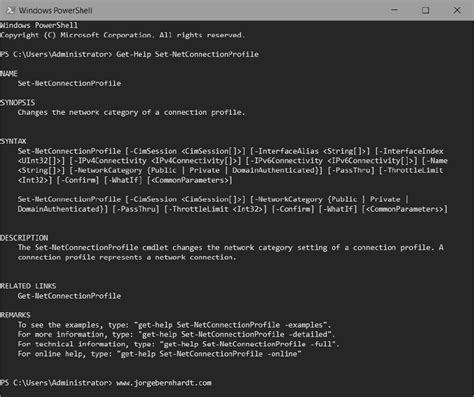how to force a network profile in windows using powershell · jorge bernhardt