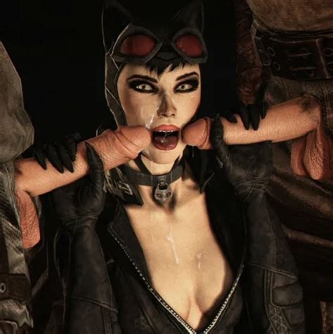 Rule 34 Blowjob Catwoman Catwoman Arkham Catwoman Arkham City