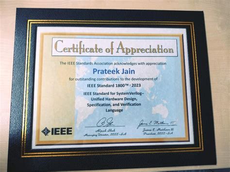 ieee systemverilog standardsdevelopment synopsys p1800 prateek jain 11 comments