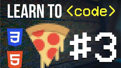 Html And Css Code Slice 3 How To Make A Navigation Youtube