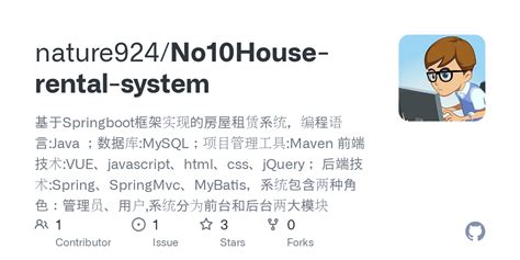 Github Nature No House Rental System Springboot