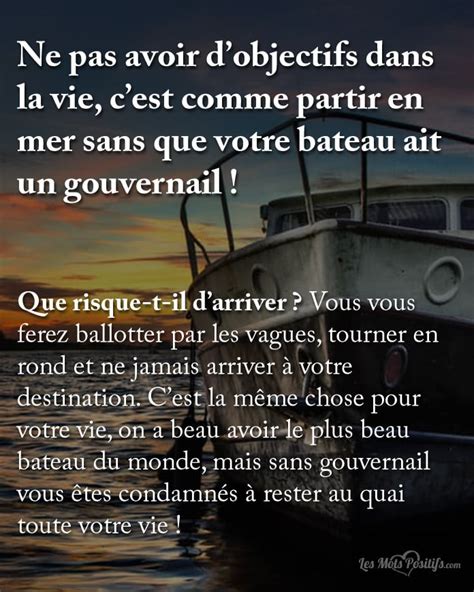 Ne Pas Avoir Dobjectifs Dans La Vie Citations Proverbes Et Tee