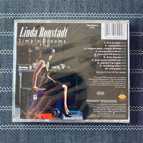 Linda Ronstadt Simple Dreams [imported Edition] Cd Hobbies And Toys