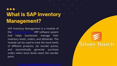 PPT Detailed Guide About SAP Inventory Management Software PowerPoint Presentation ID