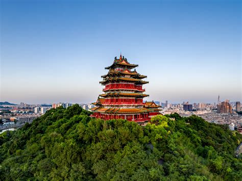 中国南京阅江楼 米阳的春天 站酷ZCOOL