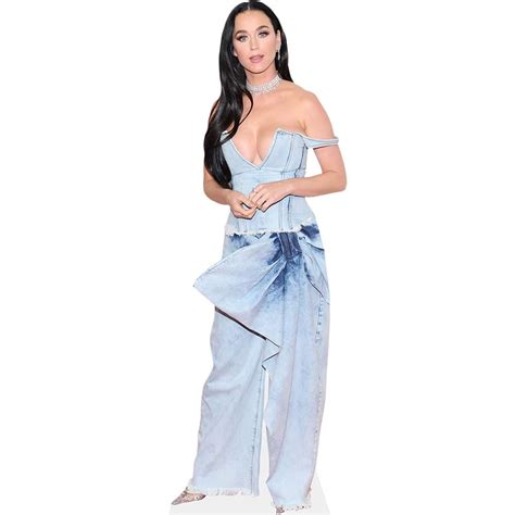 Katy Perry Denim Silhouette En Carton