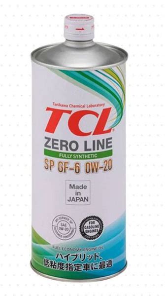 Масло моторное TCL 0W-20 Синтетическое - купить в интернет-магазине ...