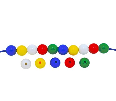 Lacing Round Small Beads Threading Games Teras Med Resources
