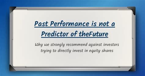 Why Past Performance Is A Poor Predictor Of Future Returns Ime Capital