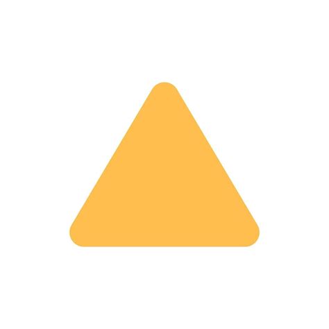 Round Triangle Vector Icon Illustration 23021249 Vector Art At Vecteezy