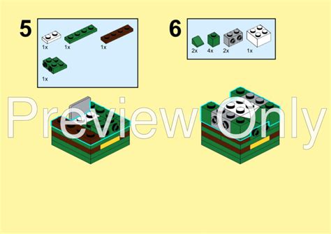 Lego Moc Link Ocarina Of Time Brickheadz By Drbrickheadz