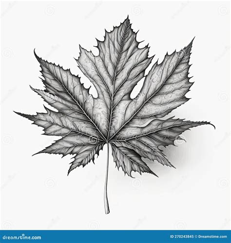 Mapple Leaf Cartoon 43763165