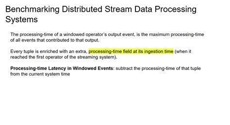 Benchmarking Distributed Stream Data Processing Systems Issue 207 Pentium3 Sys Reading GitHub
