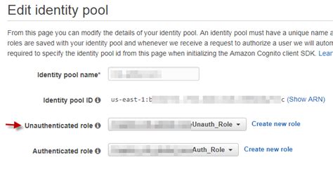 Typescript How To Make Unauthenticated Access Working With Amazon