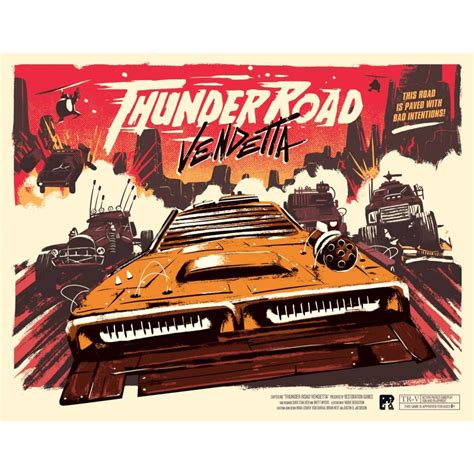 Thunder Road Vendetta Yarış Ve çarpış Kutu Oyunu Al Thunder Road Vendetta Yarış Ve çarpış Kutu Oyunu Al