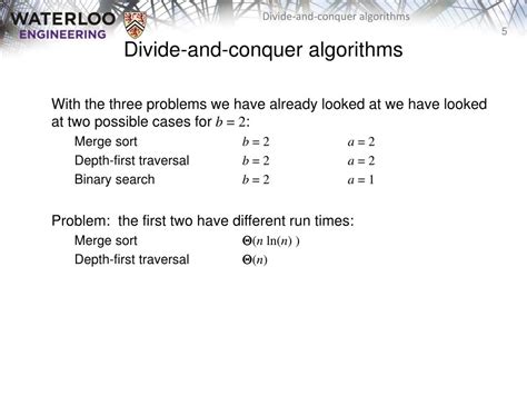 Ppt Divide And Conquer Algorithms Powerpoint Presentation Free
