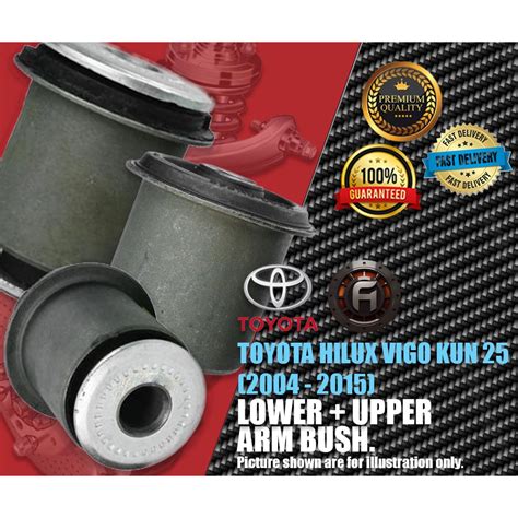 TOYOTA HILUX VIGO KUN 25 2004 2015 FRONT LOWER ARM BUSH OEM