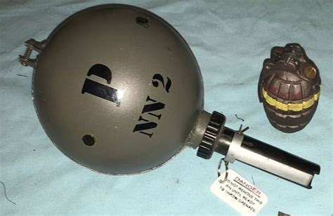 Exotic Grenade Like Sticky Glue During World War Ii