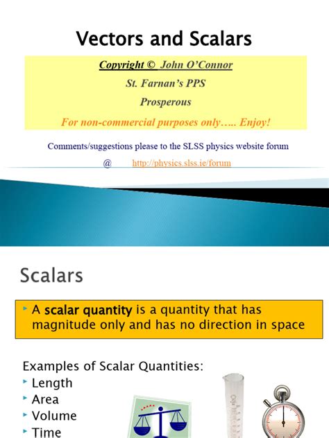 Vectors And Scalars Pdf Euclidean Vector Force