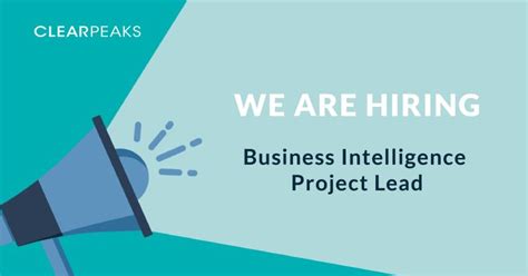 Clearpeaks On Linkedin Hiring Data Analytics Projectmanagement
