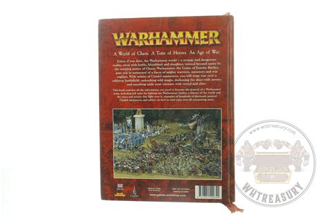 Warhammer Fantasy Th Edition Rulebook WHTREASURY