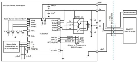 Ncs32100 Inductive Position Sensor Onsemi Mouser